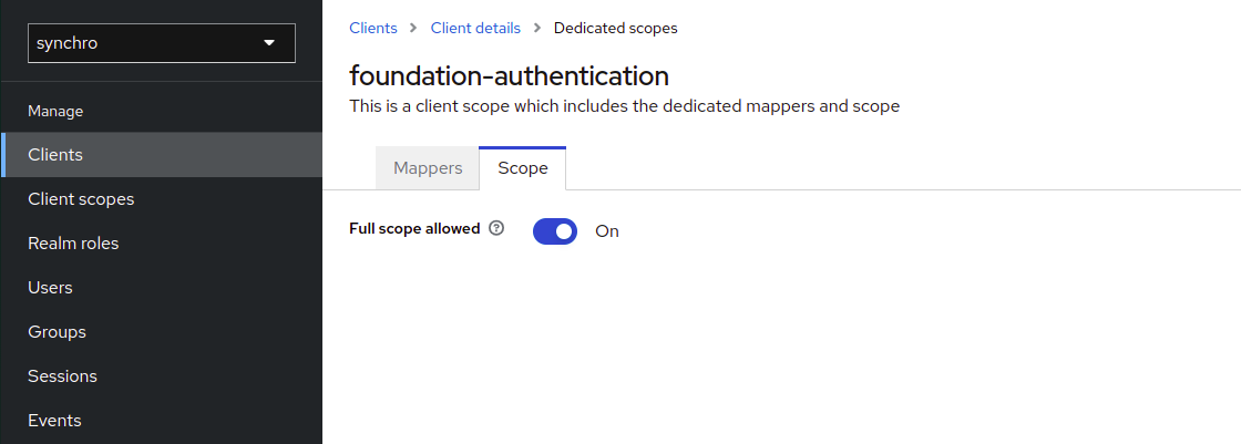 Advanced - Synchro Foundation